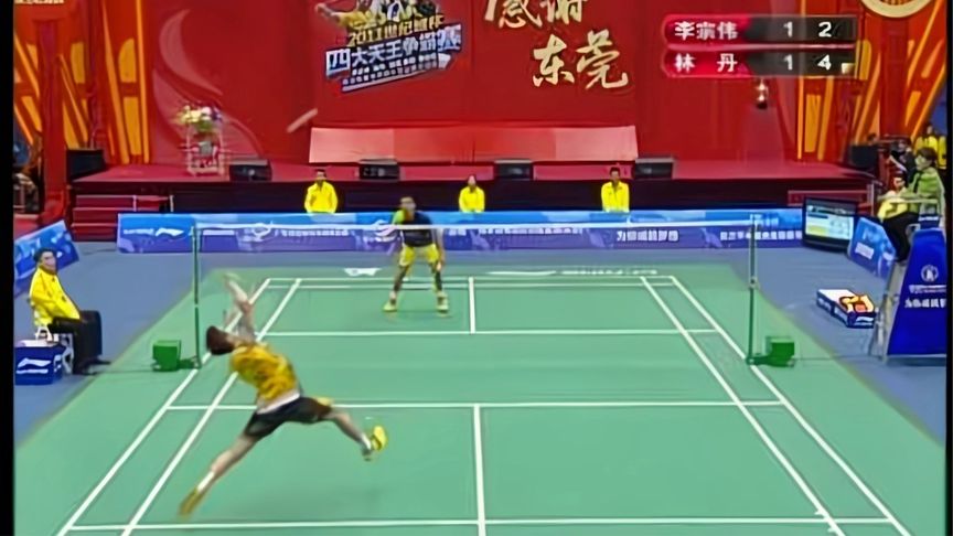 2011羽毛球天王争霸赛,林丹vs李宗伟第3局