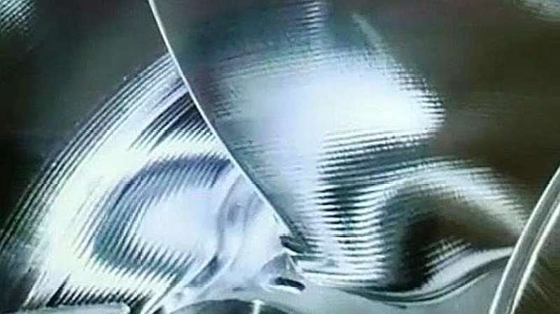 摇篮五轴半精加工叶轮,UG数控编程刀路设计得很流畅