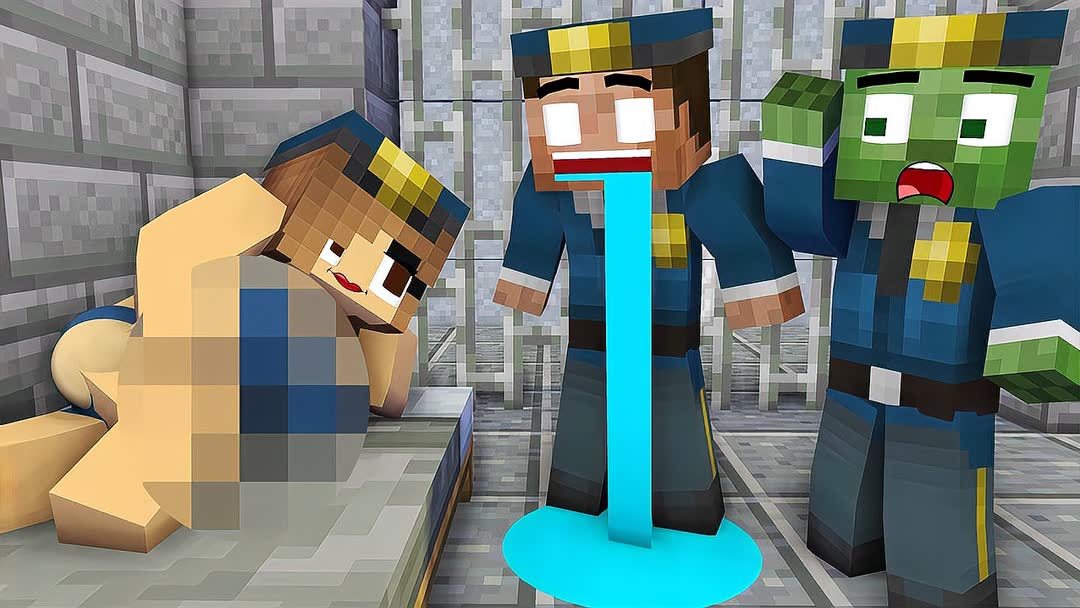 《我的世界怪物学院》搞笑动画:CS:GO版争夺世界上最后一颗钻石