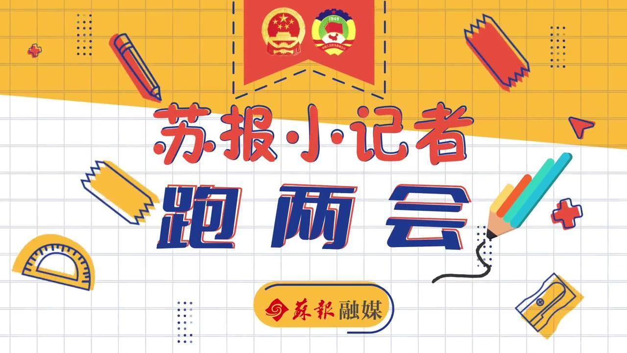 苏报小记者跑两会--我和代表面对面