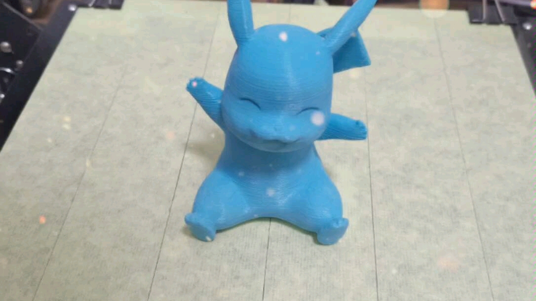 3D打印,皮卡丘,打印手办!