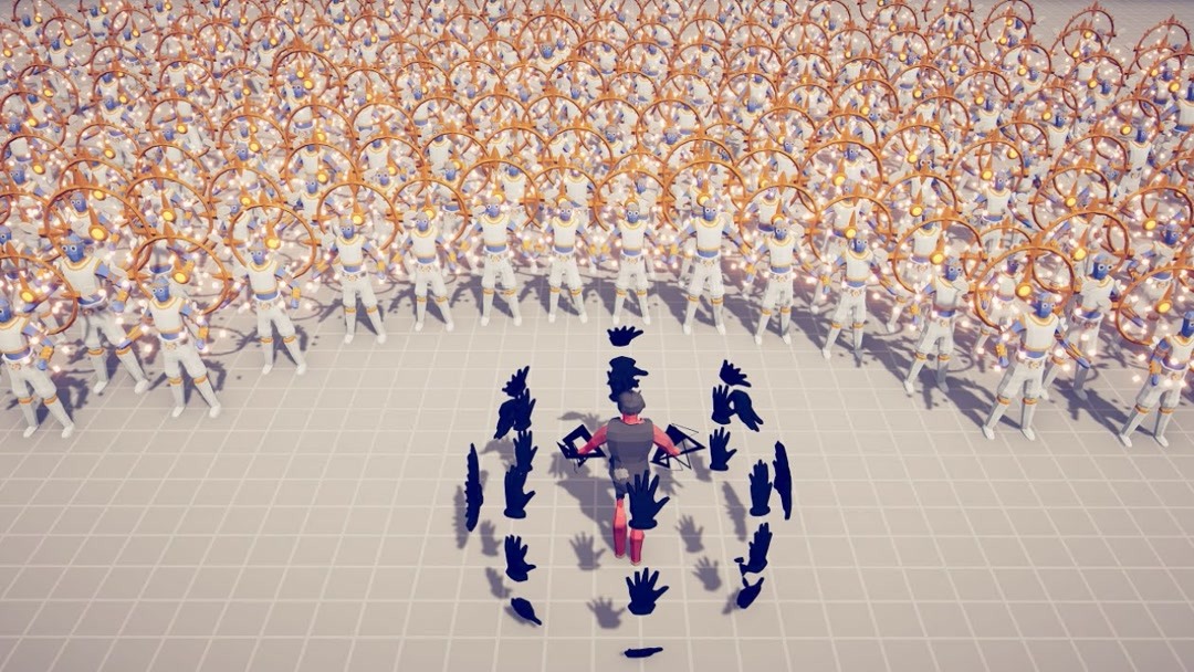 全面战争模拟器:黑暗农民VS时空法师军队