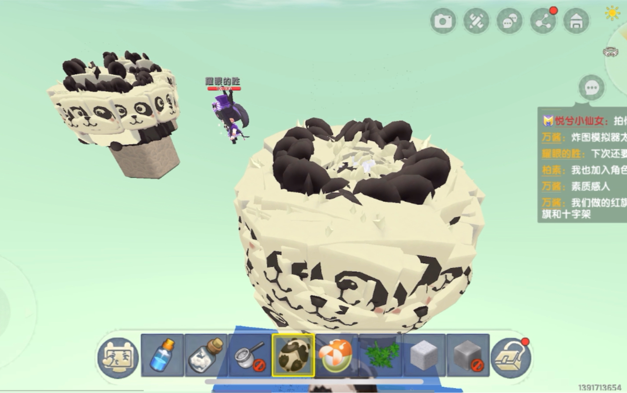 迷你世界创造模式别人建180天就被我们搞乱了