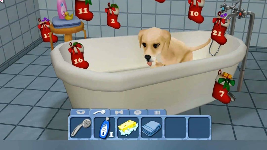【狗狗模拟器】什么?我的家里多了一只金毛?游戏