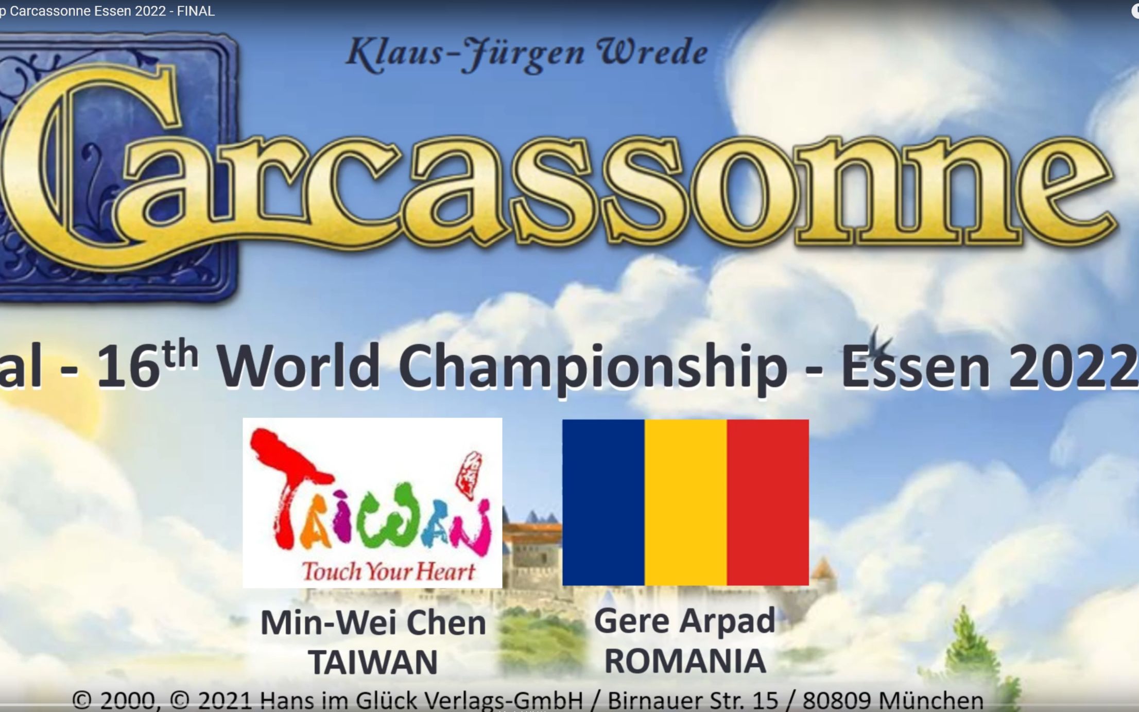 2022埃森卡卡颂世界锦标赛决赛评析