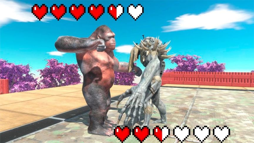 动物模拟器:天灾单挑金刚家族!七场战斗赢六场,你猜他输给谁了