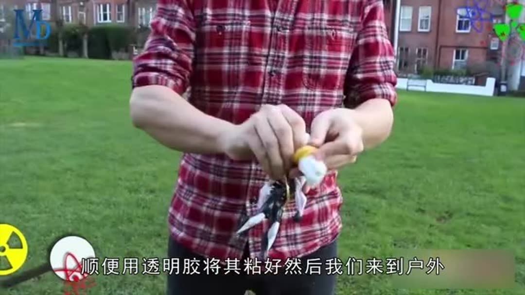 一招自制降落伞,看完热血沸腾,直接动手做了一个