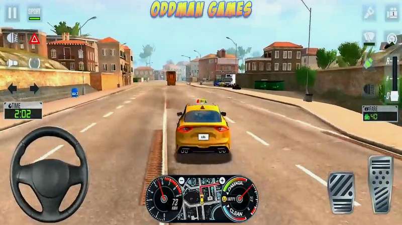 出租车模拟器2020最佳游戏,你玩过吗