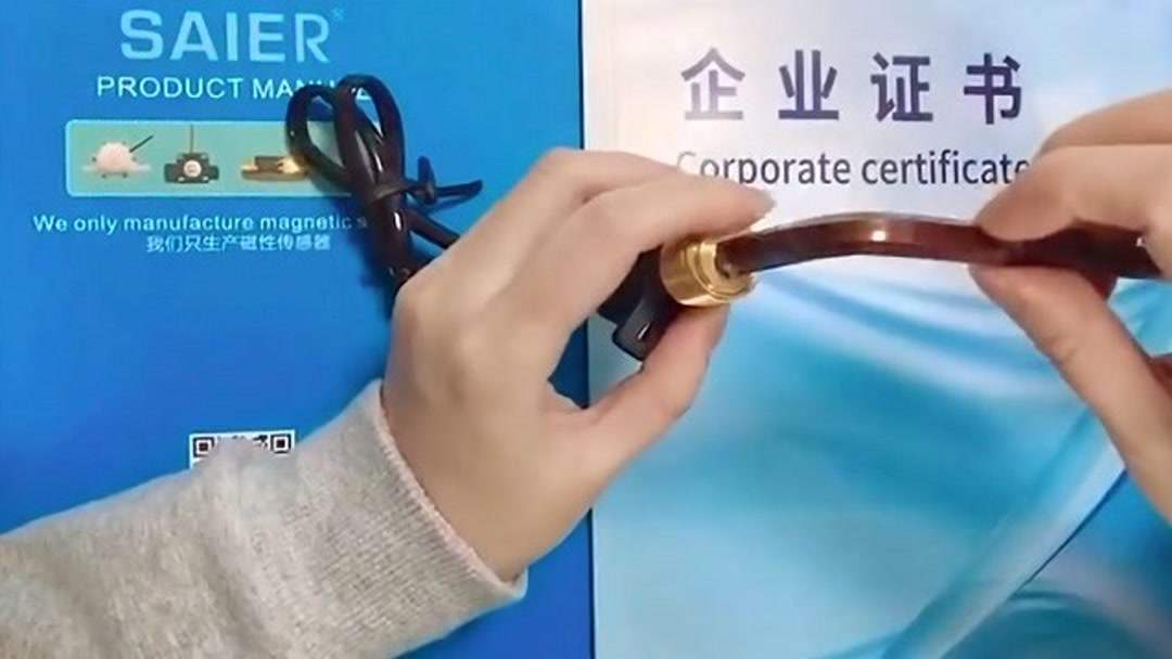 热水器可拆洗霍尔水流传感器 流量开关