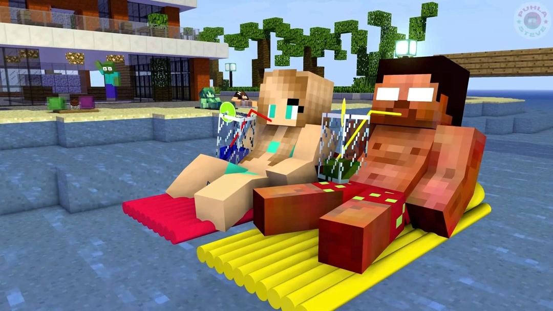 我的世界怪物学校:悠闲度假,凋零骷髅的恶作剧