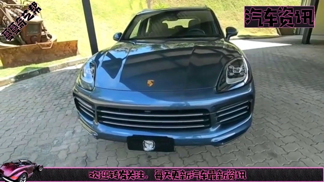 新提的19款保时捷卡宴3.0T V6,打开车门坐进驾驶舱后,买值了!