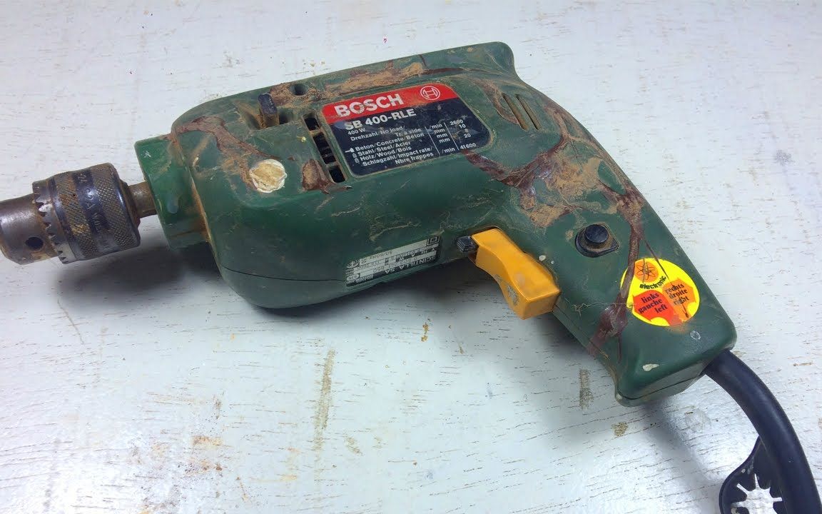[翻新] bosch博世电钻修复