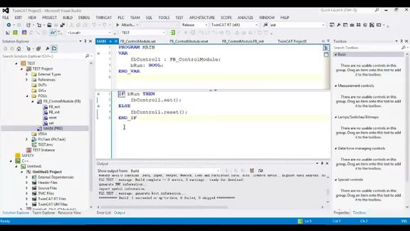 风电控制器-倍福PLC 开发环境Twincat3.0-C++程序开发