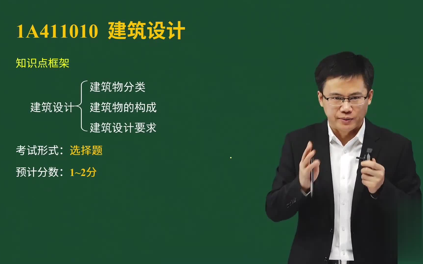 2022【全集】一建建筑-精讲班-龙炎飞