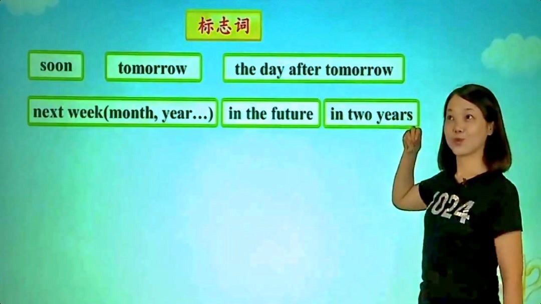 新概念英语语法:一般将来时的标志词知识点讲解,打好基础很关键