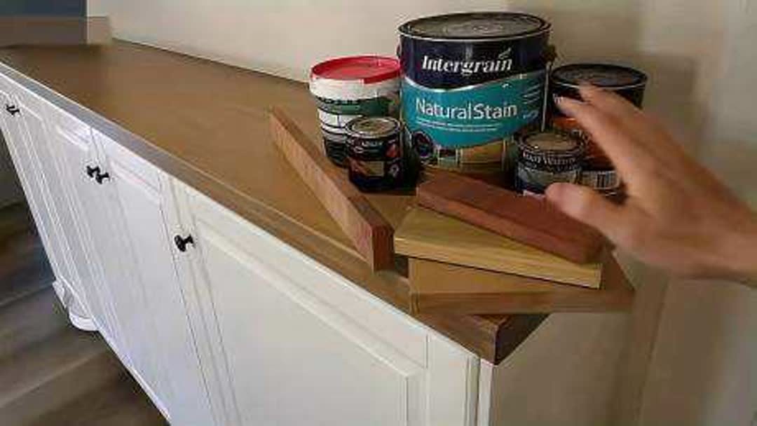 自己打了柜子,如何给实木做染色,KENDI告诉你材料和步骤