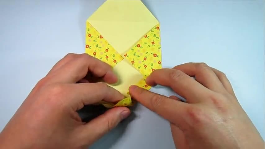 简单的信封折纸,2分钟学会漂亮实用的信封折法