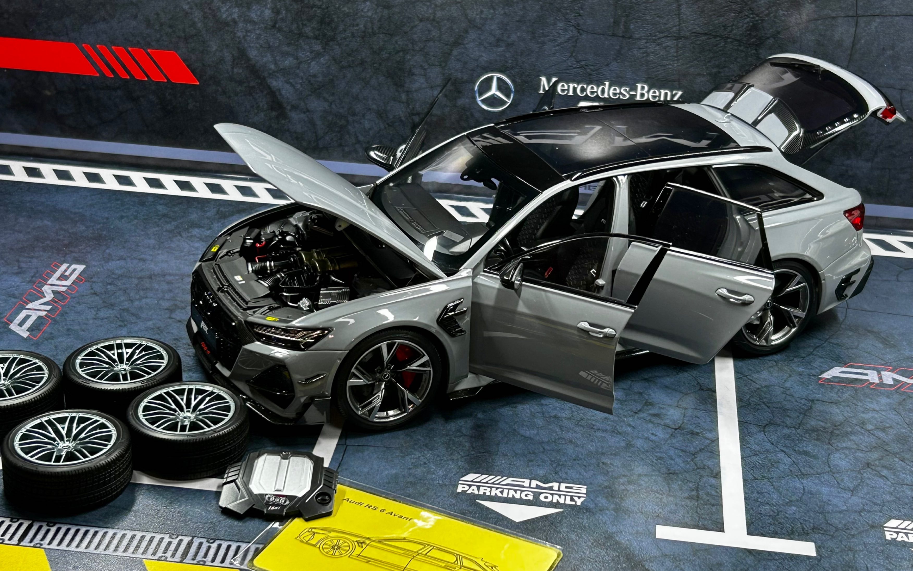 ...abt版本1:18车模,可换轮,限量599台,做工还是可以的,值得收藏,lcd代工