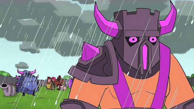 皇室战争:皇室战争趣味动画,想证明自己的皮卡!