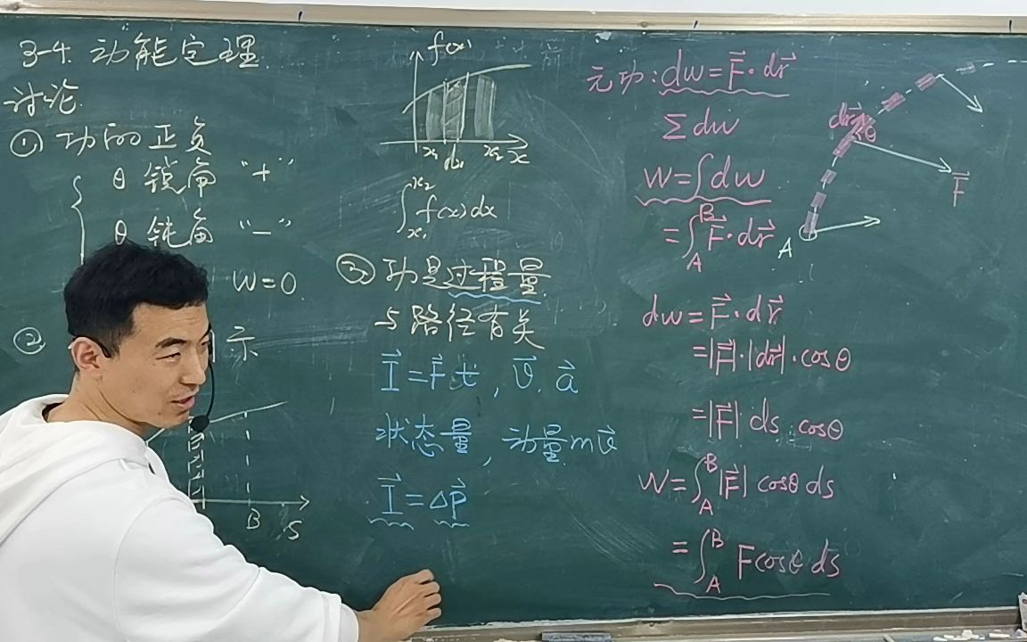 大学物理 3-4-动能定理
