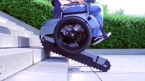 黑科技轮椅,帮助残疾人在各种路况上前行