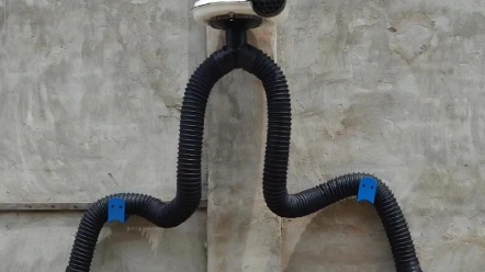 简易式尾气排放系统—固定式适用于家中和中小型维修场地,功能实用,...