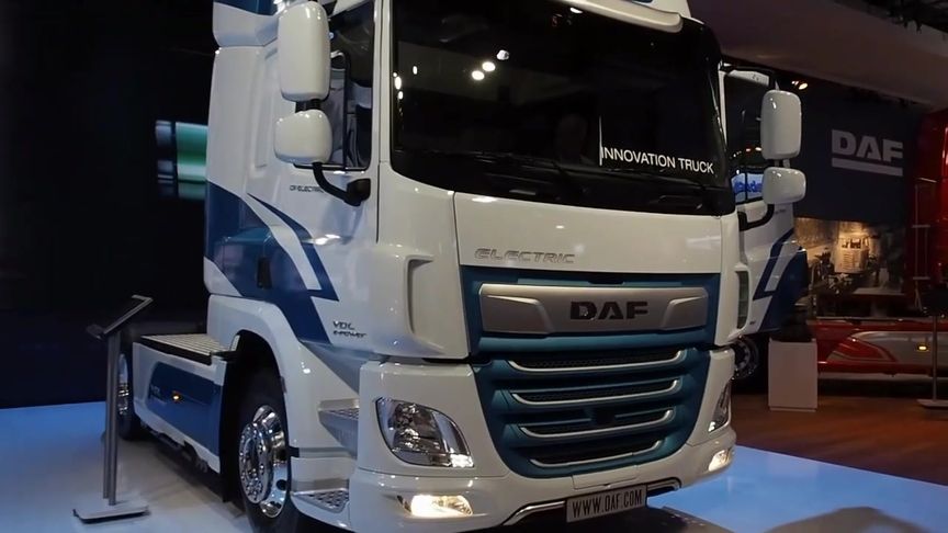 商用车的新能源革命,2020款DAF CF全电动重卡来袭,技术领先质量好