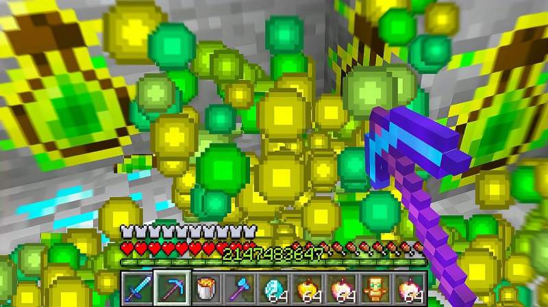 游游解说我的世界:小游挖到神奇的经验矿石?