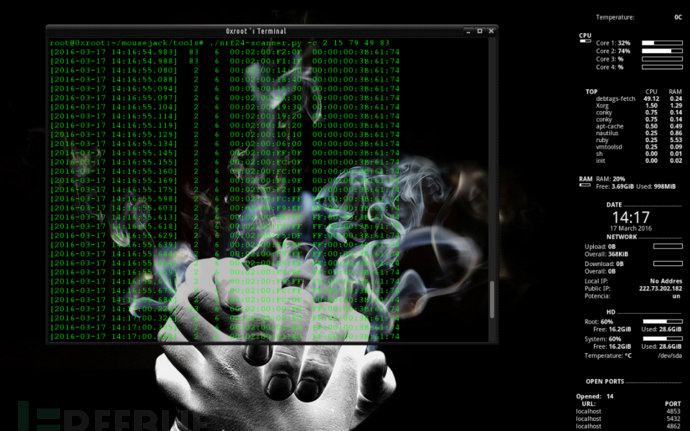 mouseJack黑客攻击demo