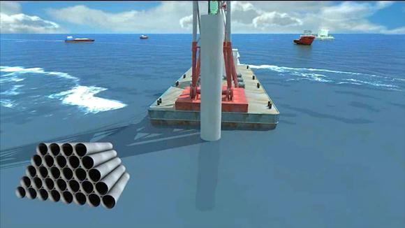 桥梁构件制作及钢管桩施工动画演示,工程人长见识啦!