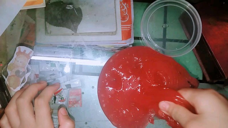 假水加剃须泡,变成了起泡胶