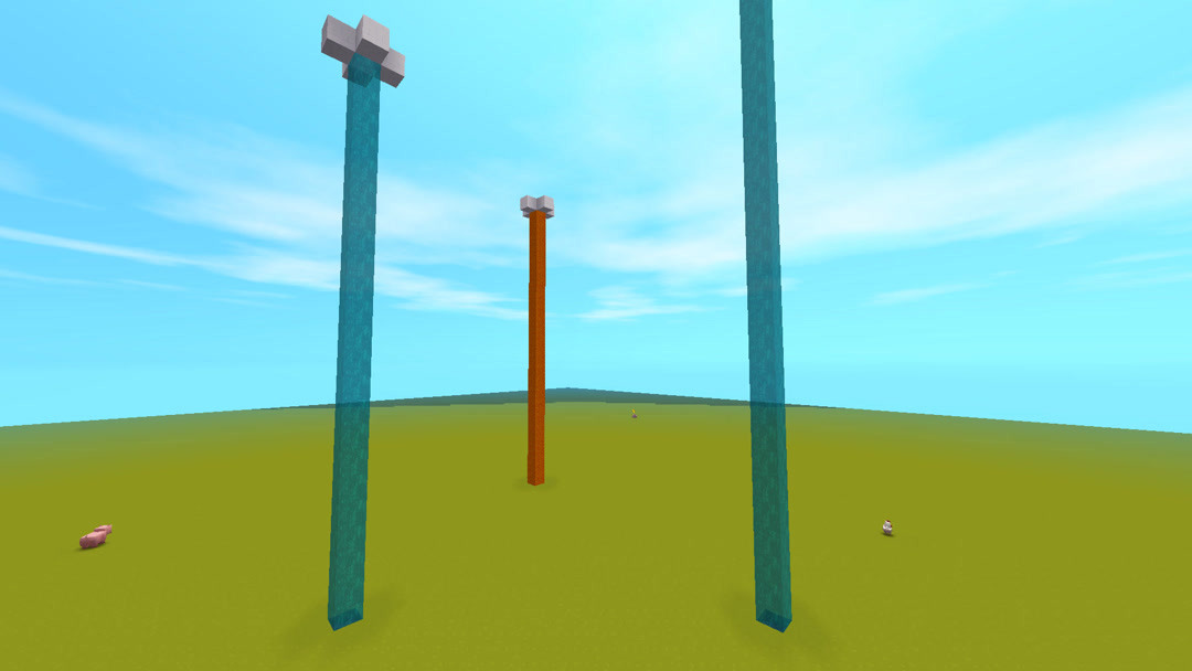 《迷你世界》水火液态自动电梯教程,带你体验飞一般的速度!