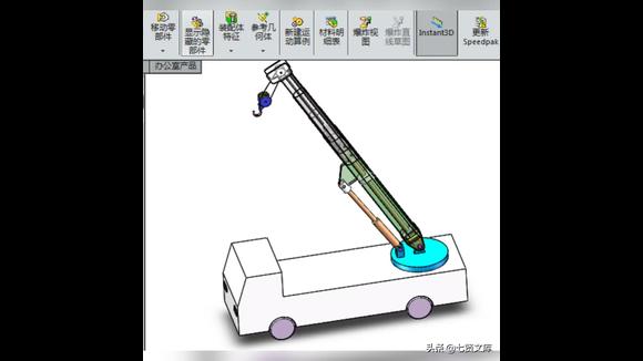 招聘设计兼职 2吨移动吊车机械结构设计 我国的汽车式移动#NBA#
