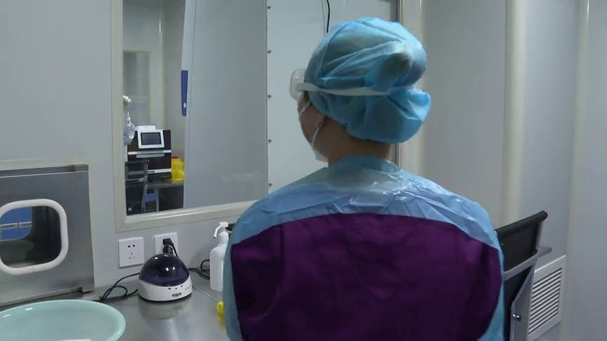 我市首个核酸检测实验室投入使用