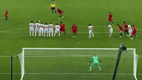 大场面先生!C罗世界杯封神之夜