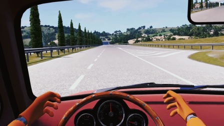   汽车VS路面三重坑 撞车模拟器