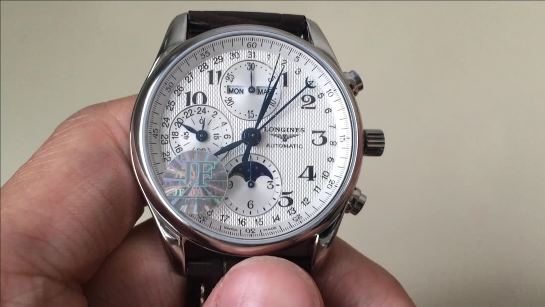 JF浪琴名匠八针月相(月相调节详解)