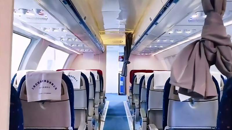 航空客机乘务教学模拟舱