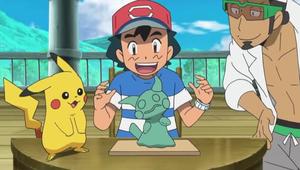 小智用粘土做皮卡丘,做出来的效果连皮卡丘都醉了