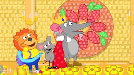 小狮子动画:小兔子一家终于迎来了久违的雨水,胡萝卜又活了过来