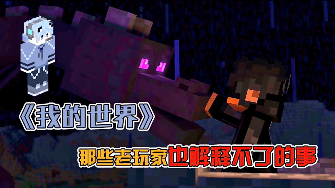 我的世界:MC中特别奇怪的3件事,老玩家也无法解释