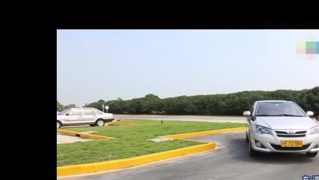 科目2场地考倒车入库侧方停车曲线行驶坡道定点教程皮卡