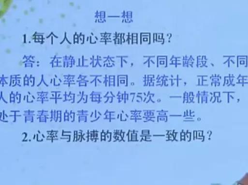 初中生物 八年级上册(苏科版)_第14章第1节 心脏