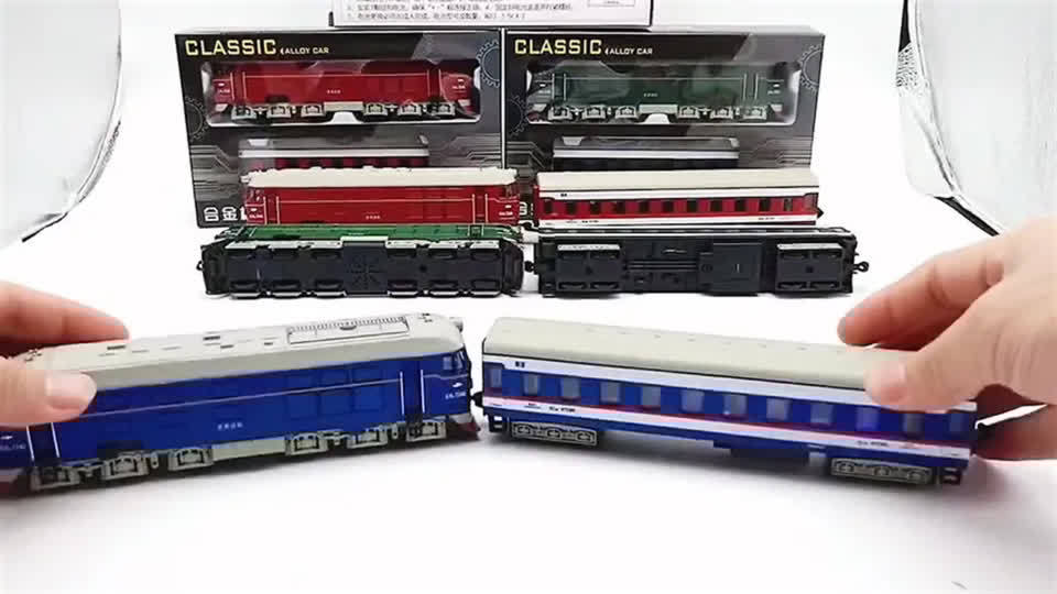 东风火车头合金仿真机车模型男孩儿童玩具车火车玩具