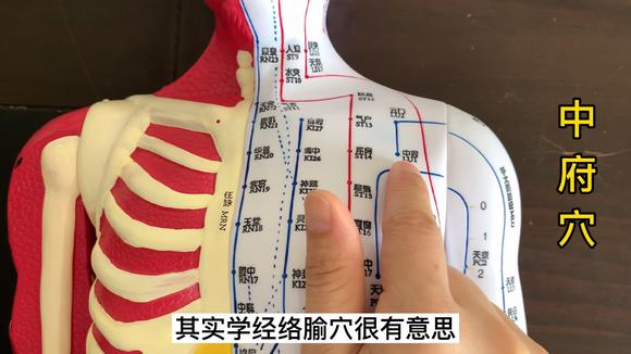 经络腧穴:中府,肺经的第一个穴位,怎么定位怎么刺都是学问