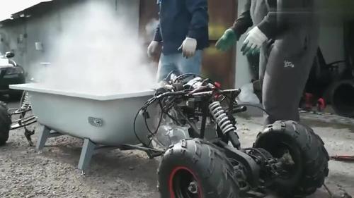 大叔自制的小车,个性十足,太牛了