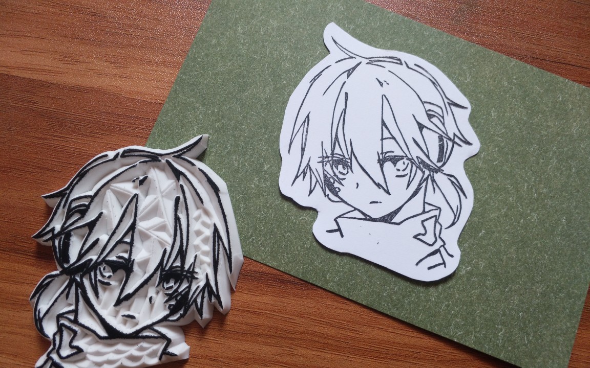 【橡皮章】刻章视频