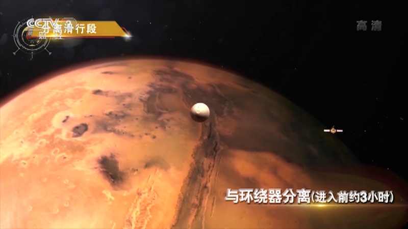 [天下财经]“天问”着陆火星 3D动画演示“天问”着陆火星过程