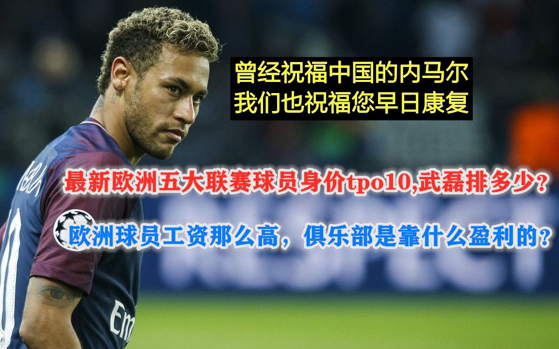 内马尔感染新冠病毒,失去欧冠却得了新冠,他的身价会跌吗
