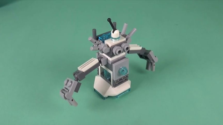 「积木模型」玩具机器人模型的拼装展示!